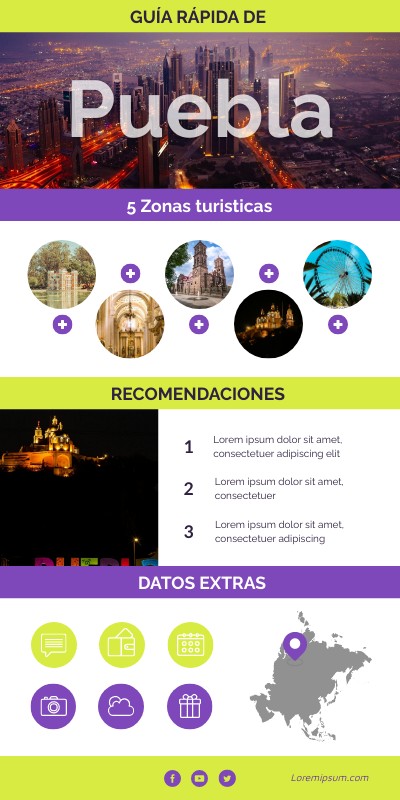 INFO GUÍA VIAJE Puebla | Genially