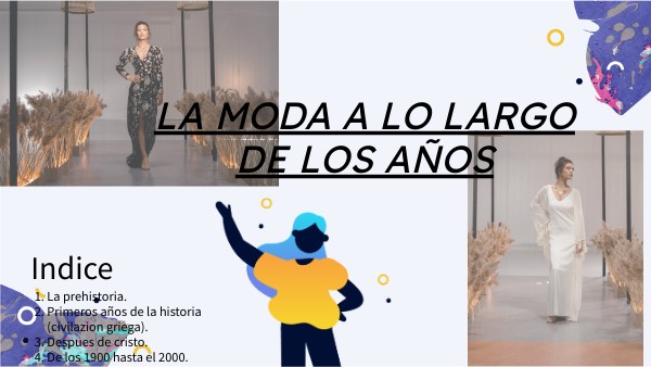 La moda a lo largo de los años | Genially