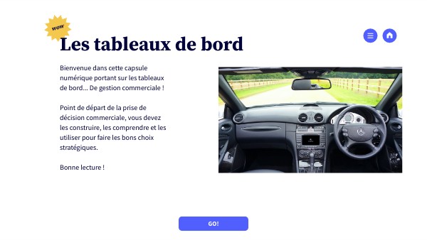 Les tableaux de bord | Genially