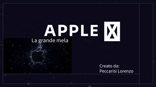 presentazione apple | Genially