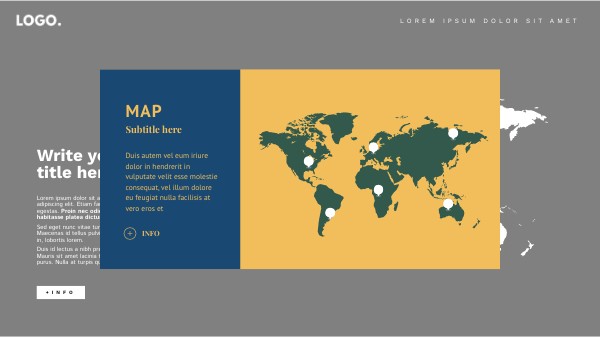 DATA VIS MAP | Genially