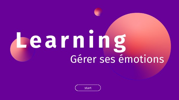 Gestion de ses émotions | Genially