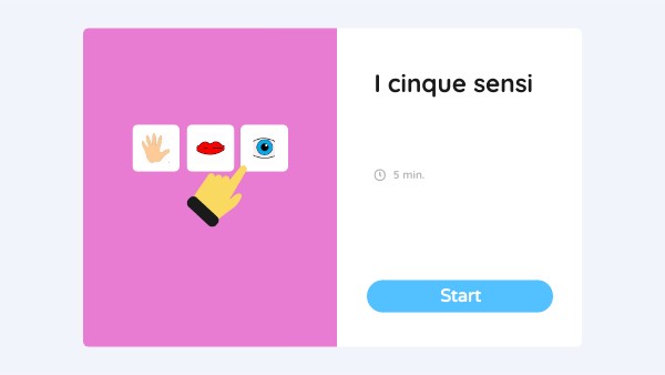 I cinque sensi | Genially