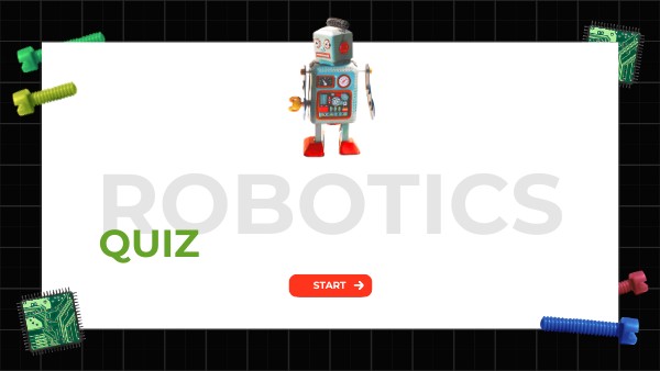 Robotics quiz | Genially