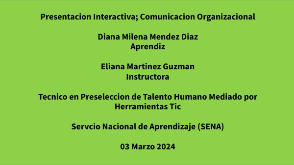 Evidencia GA1-210601020-AA2-EV02. Presentación interactiva - Comunicac ...