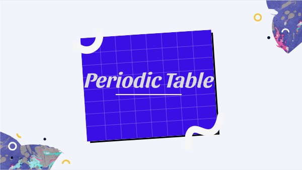 Periodic table | Genially