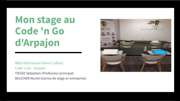 ORAL STAGE | Genially