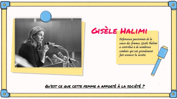 Exposé Gisèle Halimi | Genially