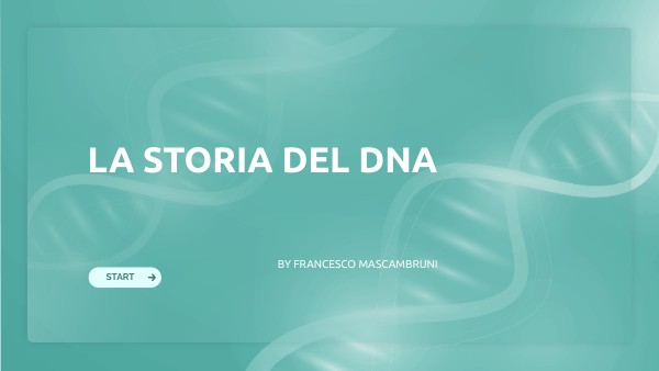 la storia del dna | Genially