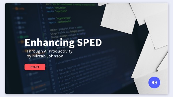 Enhancing SPED through AI Productivity | Genially