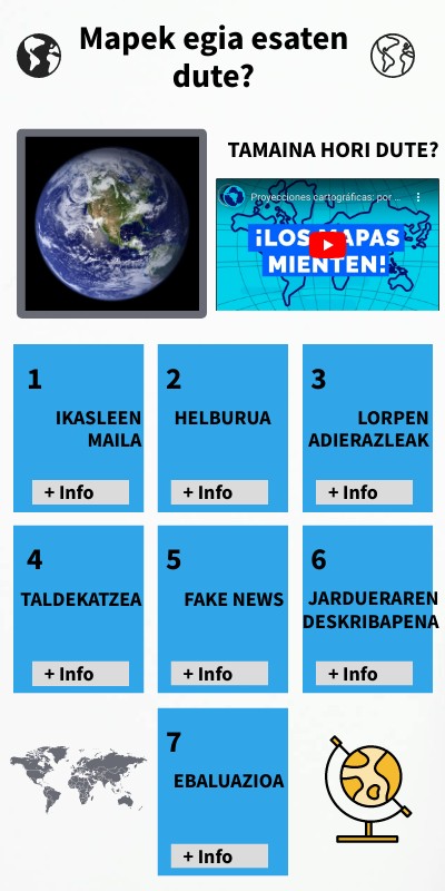 Mapen tamaina erreala da?