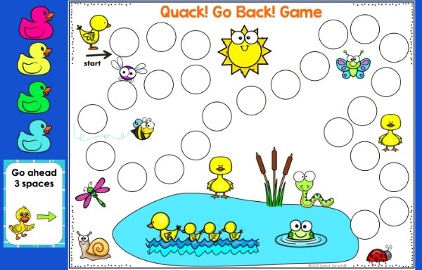 Quack! Go Back! Game