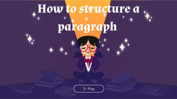 Structure of a paragraph | Genially