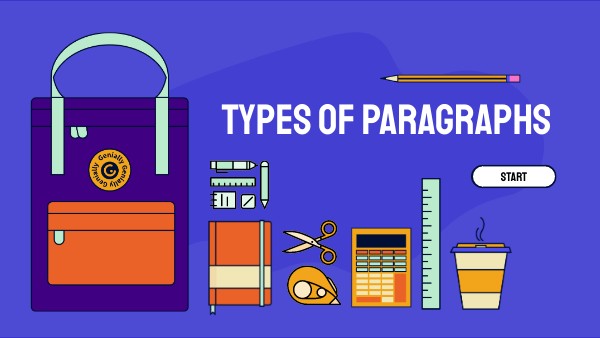 Types of paragraphs