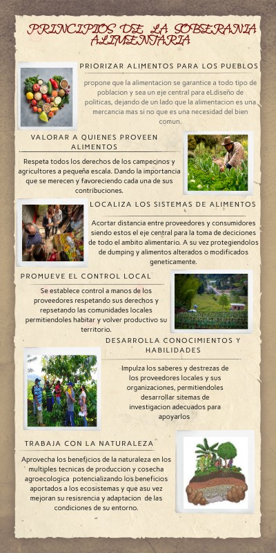 PRINCIPIOS DE LA SOBERANIA ALIMENTARIA | Genially
