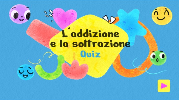 Sottrazione e addizione quiz | Genially