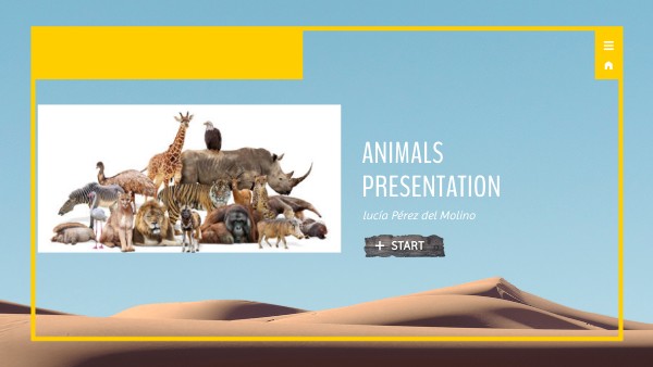 ANIMALS PRESENTATION