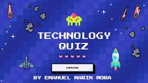 Technology Quiz - Emanuel Marín Mora | Genially