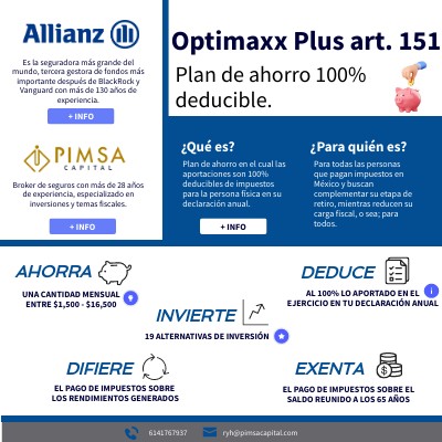 One Pager Optimaxx Plus 151