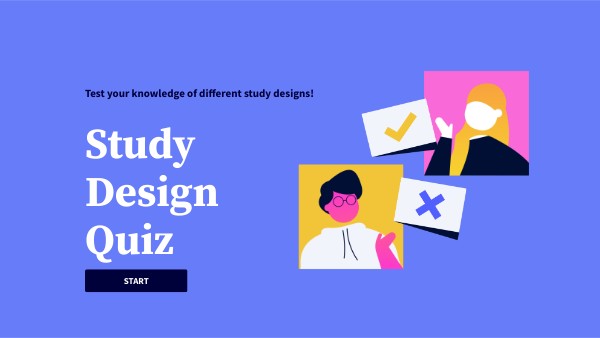 Study Design Quiz