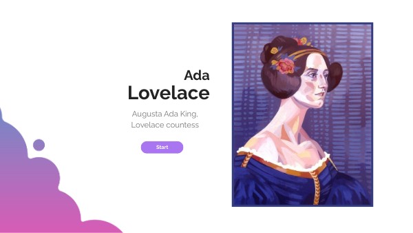 Ada Lovelace de Chevassu Romane | Genially