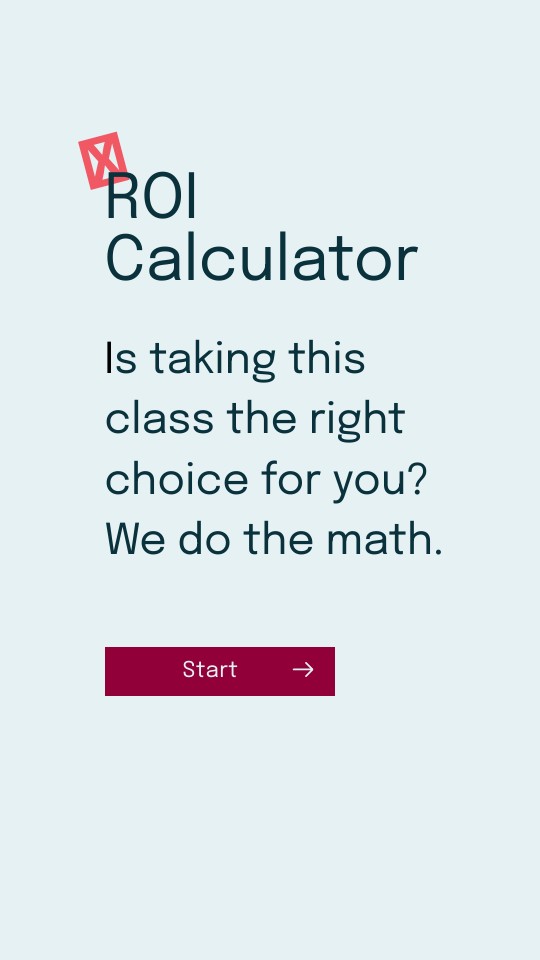 KM Strategy Classes ROI Calculator | Genially