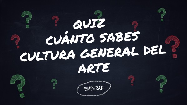 QUIZ ARTES | Genially