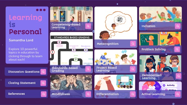 Assignment 2: Learning is Personal | Genially