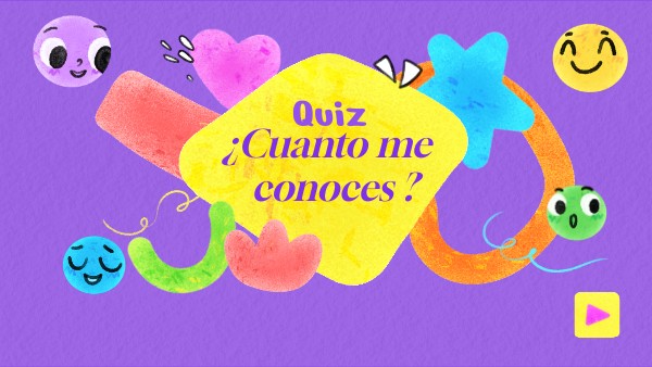 Quiz cuanto me conoces | Genially