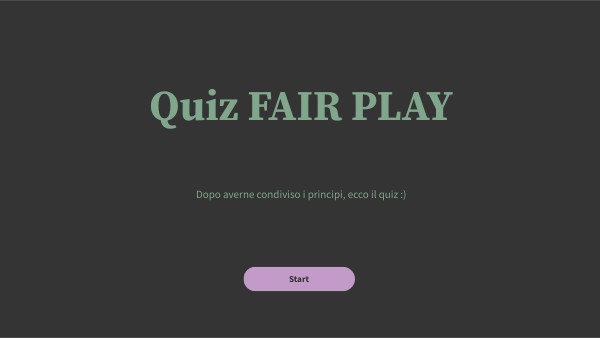 Quiz Fair play