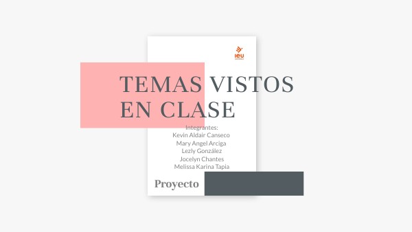 Proyecto Mate | Genially