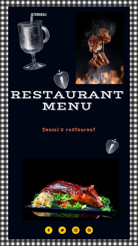 CARTA MENÚ MÓVIL | Genially