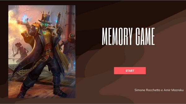 Memory game | Genially