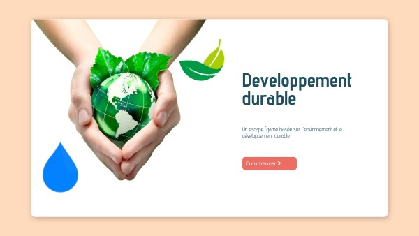developpement durable | Genially