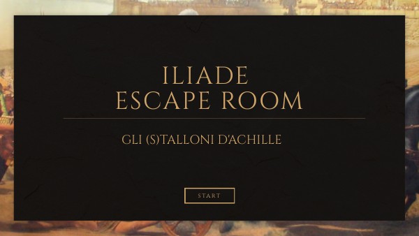 Escape Room Iliade | Genially