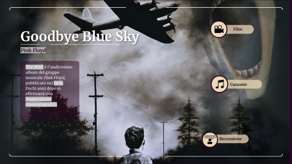 Goodbye Blue Sky | Genially