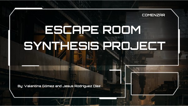 ESCAPE GAME INDUSTRIAL | Genially