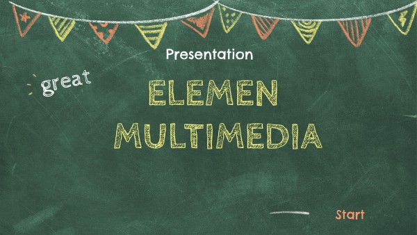 Animated Chalkboard Presentation | Genially