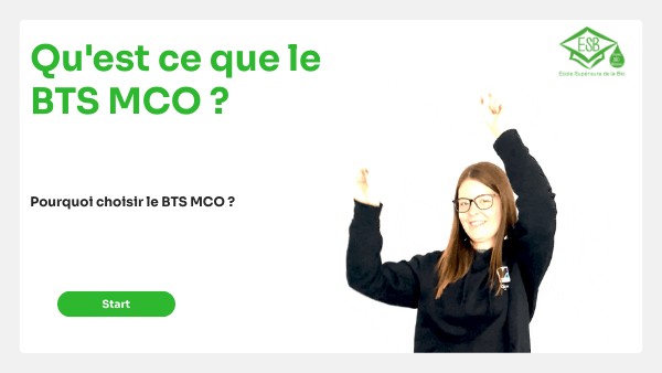 Pourquoi choisir le BTS MCO ? | Genially