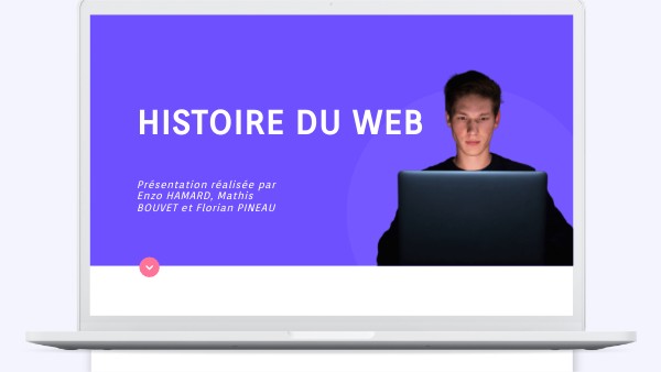 HISTOIRE DU WEB | Genially