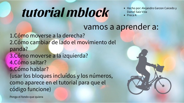 Tutorial Mblock | Genially