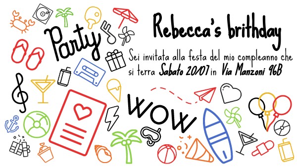 Invito al mio compleanno | Genially