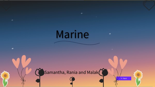 The Marine | Genially