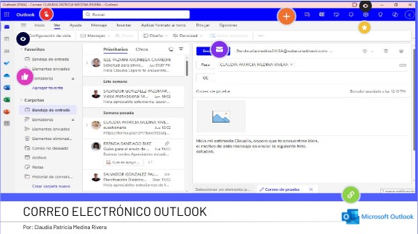 Correo electronico outlook | Genially