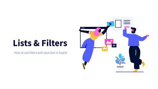Lists and Filters | Genially