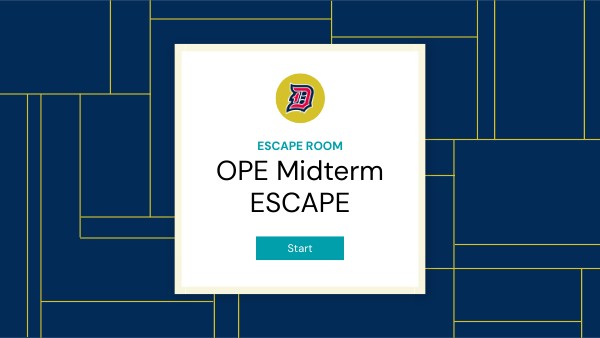 OPE Midterm Prep | Genially