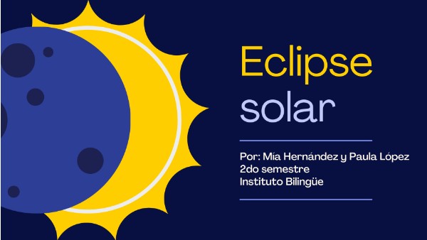 Eclipse Solar | Genially