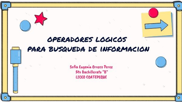 B105 Operadores Lógicos | Genially