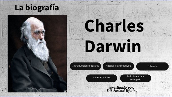 Biografia De Charles Darwin Charles Darwin: Biografía De Este Famoso