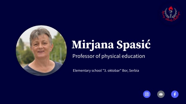 Mirjana Spasic - Moving School Challenger | Genially